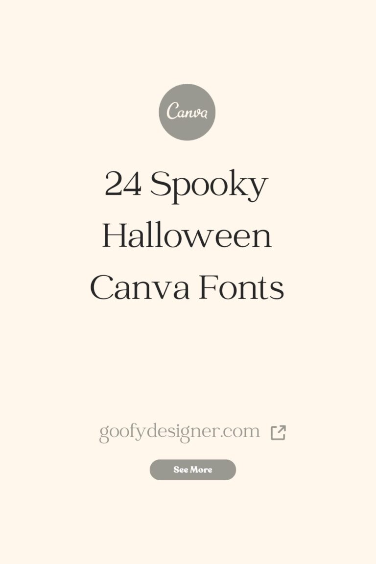 24 Spooky Canva Fonts That’ll Scare Even Halloween | Goofy Designer