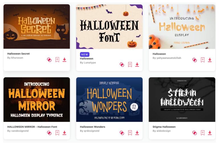 24 Spooky Canva Fonts That’ll Scare Even Halloween