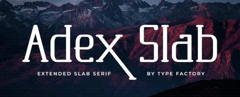 25 Most Stunning Slab Serif Fonts for Modern Design