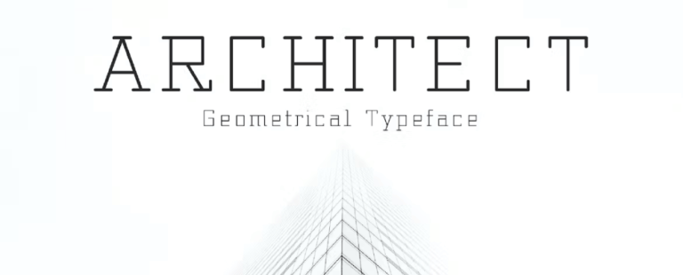 25 Architectural Fonts for the Modern Architect