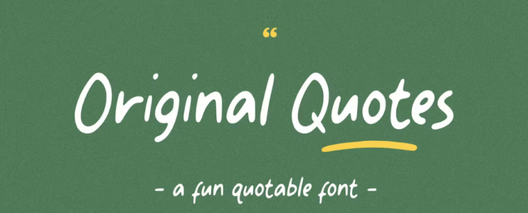 25 Fonts That'll Add Meaning to Your Quotes