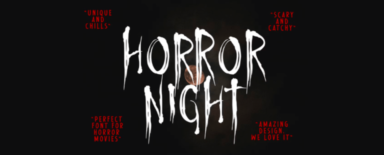 28 Scary Fonts to Add the Spooky Halloween Atmosphere