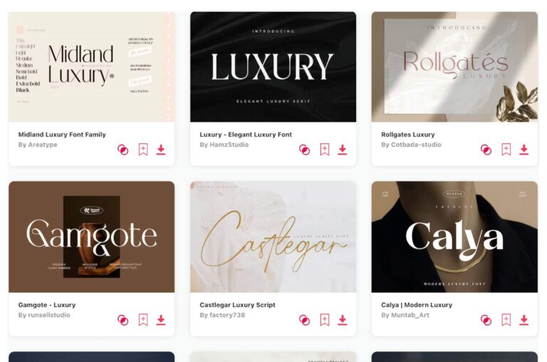 29 Elegant Fonts on Canva That’ll Make You Feel Luxurious