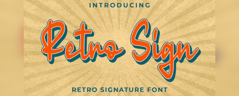 25 Retro Fonts That’ll Never Go Out of Style