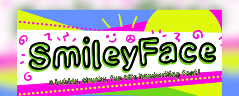 26 Fonts That Capture the Spirit of the 90's