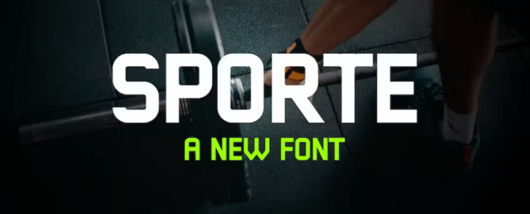 25 Sports Fonts That'll Make You Sweat Instantly