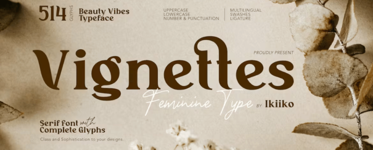 25 Feminine Fonts for the Queens of Today's Design Realm