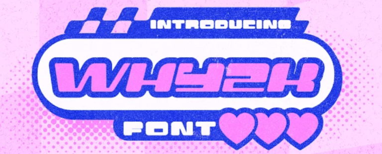 25 Must-have Y2k Fonts That Define a Generation