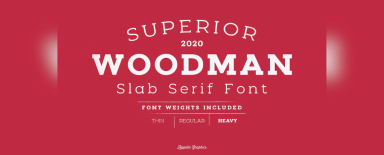 25 Most Stunning Slab Serif Fonts for Modern Design