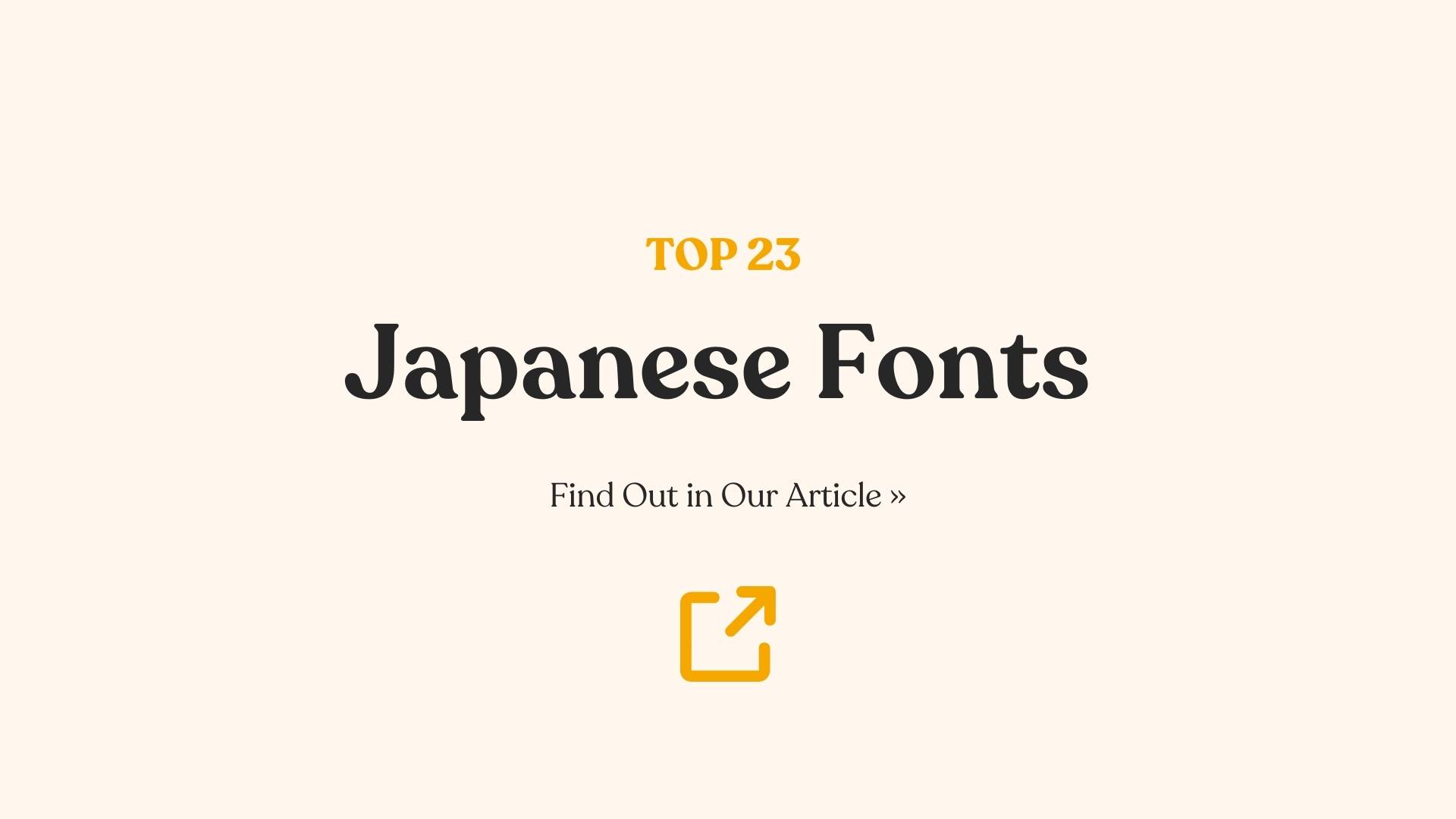 23 Japanese Fonts That Will Capture the Essence of Japanese Culture