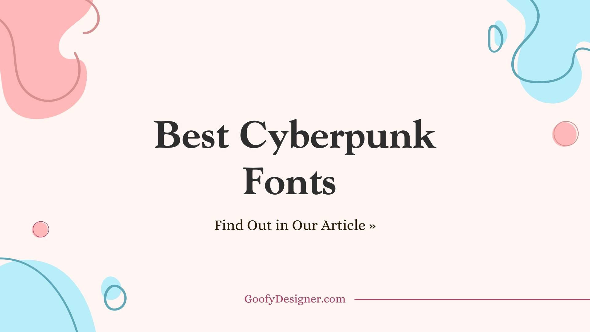 25 Cyberpunk Fonts to Upgrade Your Digital Universe