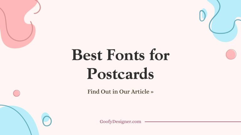 24 Essential Fonts for Eye-catching Postcards