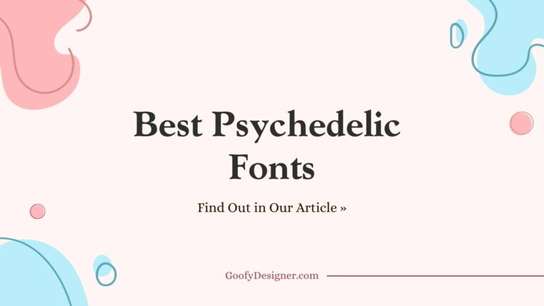 24 Psychedelic Fonts That Turn Your Designs Into a Visual Trip