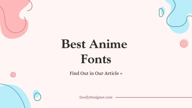 28 Anime Fonts That Will Reflect Your Passion for Anime