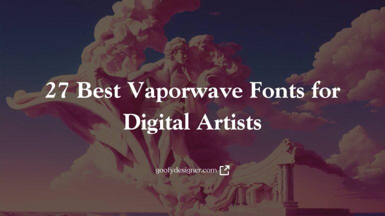 27 Best Vaporwave Fonts for Digital Artists