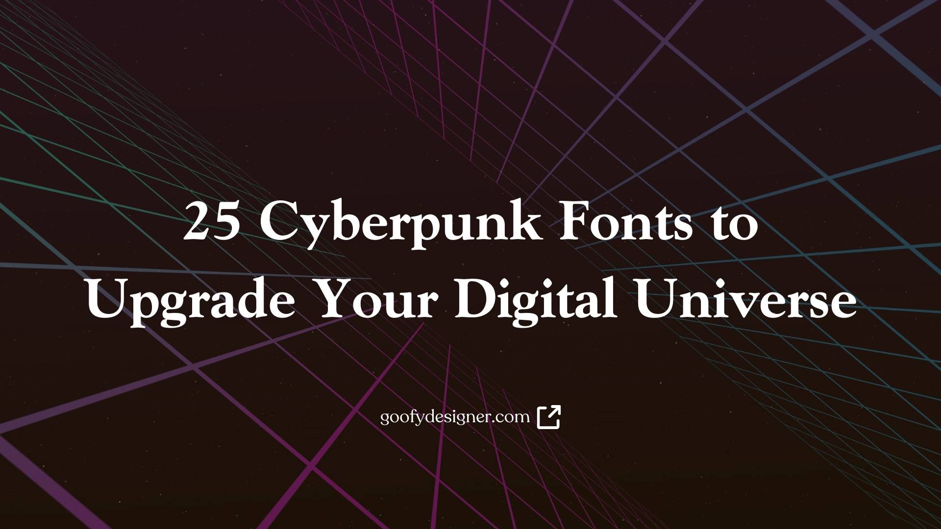 25 Cyberpunk Fonts to Upgrade Your Digital Universe