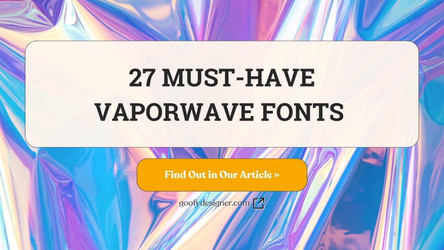27 Best Vaporwave Fonts for Digital Artists