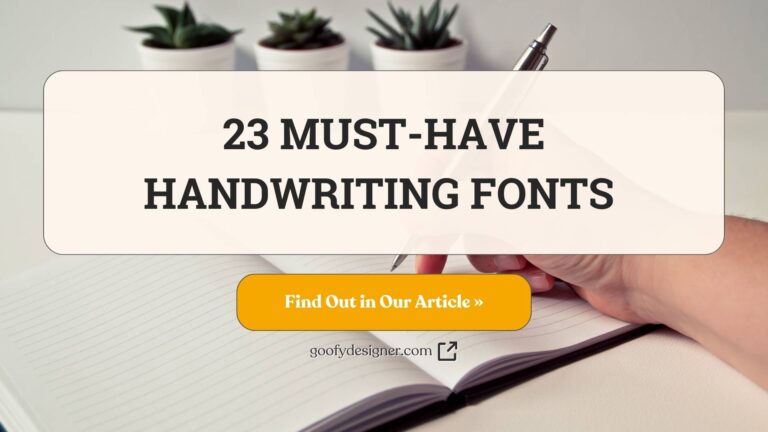 23 Handwriting Fonts That Add Authenticity to Your Projects