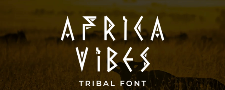 25 African Fonts That Infuse Your Designs With Ethnic Charm