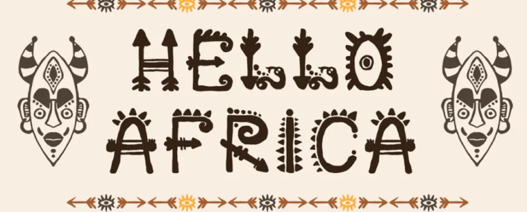 25 African Fonts That Infuse Your Designs With Ethnic Charm