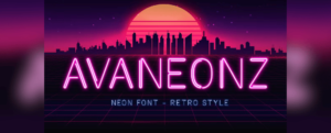 26 Neon Fonts to Light Up Your Designs