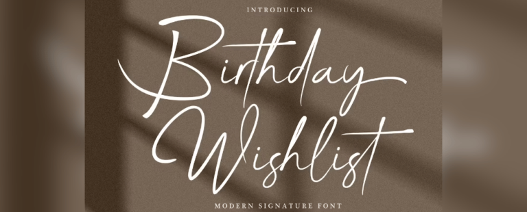 27 Happy Birthday Fonts That Make Every Wish Stand Out