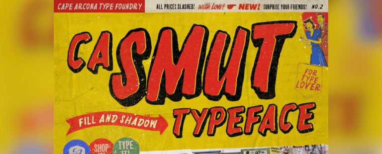 24 1950's Fonts That Perfectly Capture Mid-Century Modern Vibes