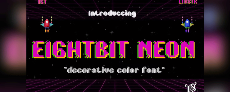 26 Neon Fonts to Light Up Your Designs