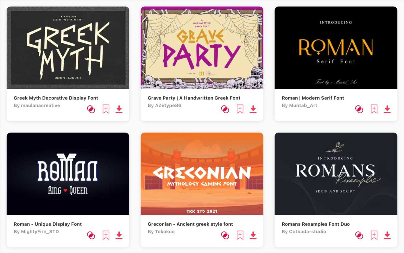 27 Greek and Roman Fonts That Stand the Test of Time