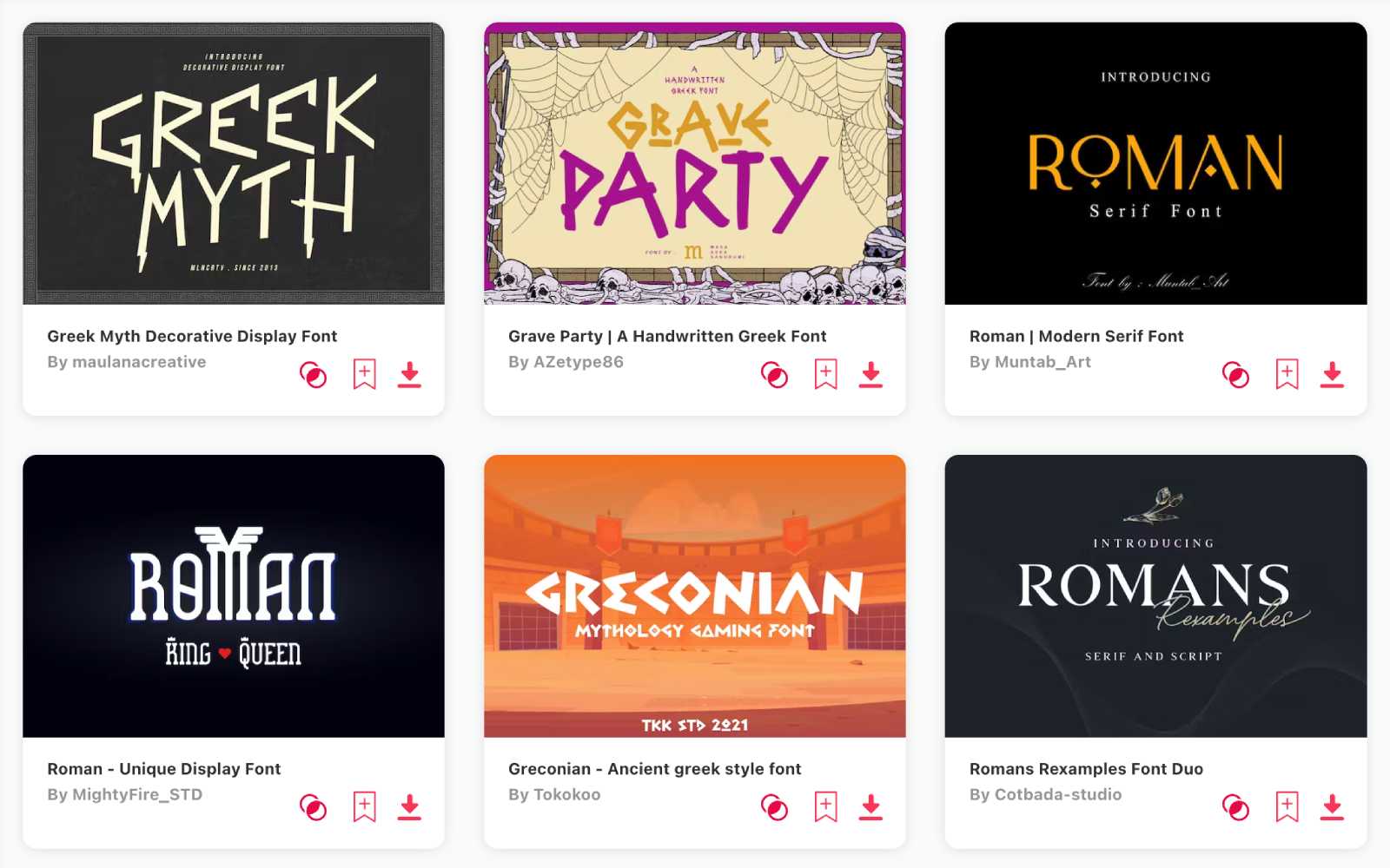 27 Greek and Roman Fonts That Stand the Test of Time