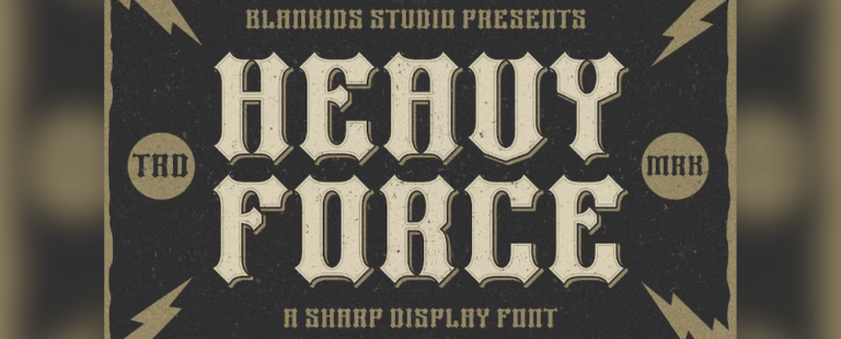 27 Heavyweight Fonts for Unforgettable Typography