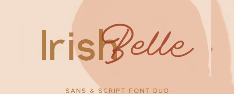 List of 24 Irish Fonts Inspired by the Emerald Isle