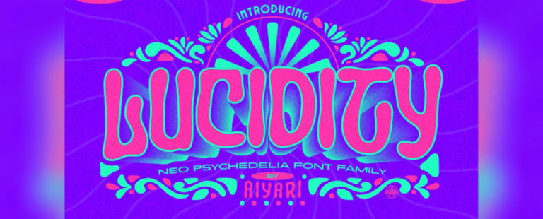 24 Psychedelic Fonts That Turn Your Designs Into a Visual Trip