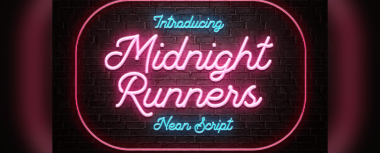 26 Neon Fonts to Light Up Your Designs