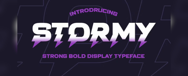 24 Lightning Fonts That Will Charge Up Your Digital Artwork