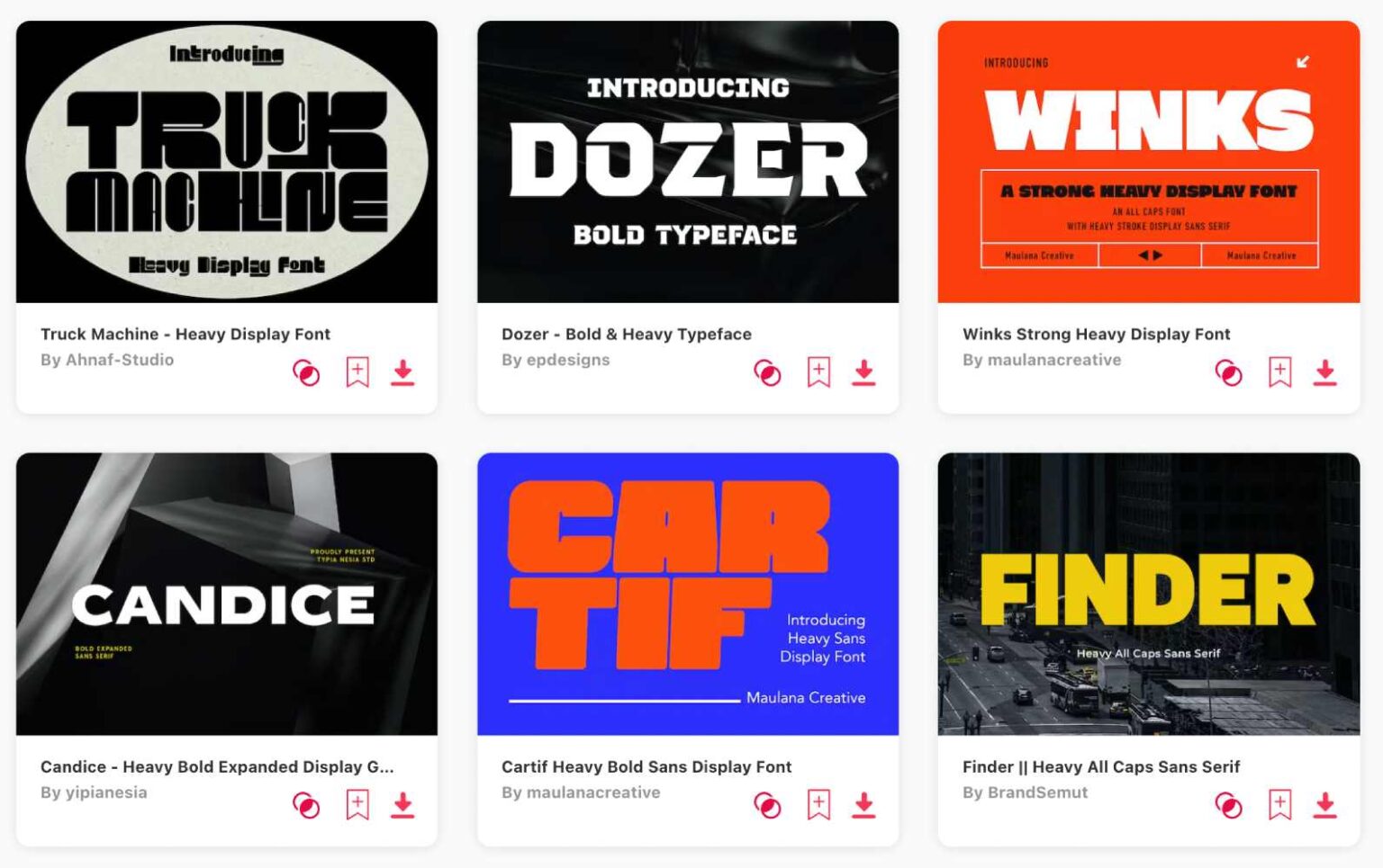 27 Heavyweight Fonts for Unforgettable Typography