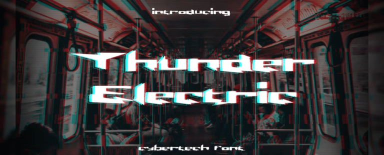 24 Lightning Fonts That Will Charge Up Your Digital Artwork