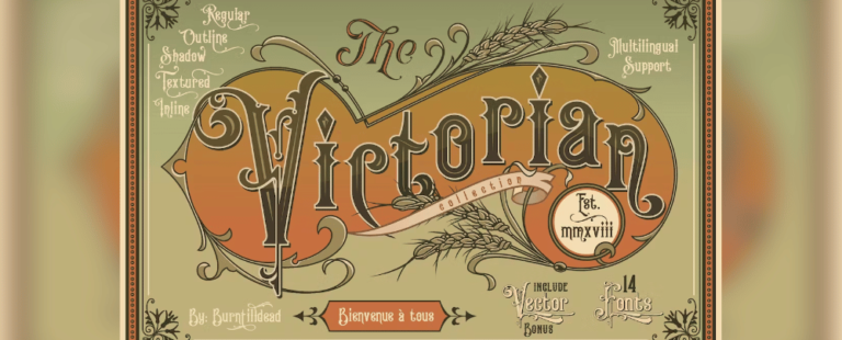 27 Victorian Fonts That Bring a Piece of History to Modern Design
