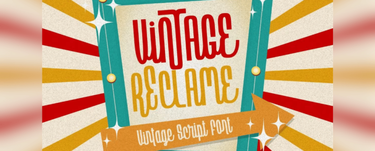26 Vintage Fonts That Bring Retro Charm to Modern Designs