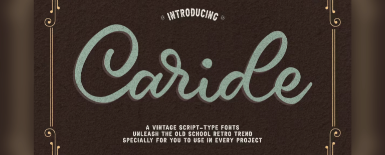26 Vintage Fonts That Bring Retro Charm to Modern Designs