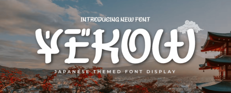 23 Japanese Fonts That Will Capture the Essence of Japanese Culture