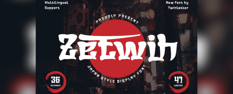 23 Japanese Fonts That Will Capture the Essence of Japanese Culture