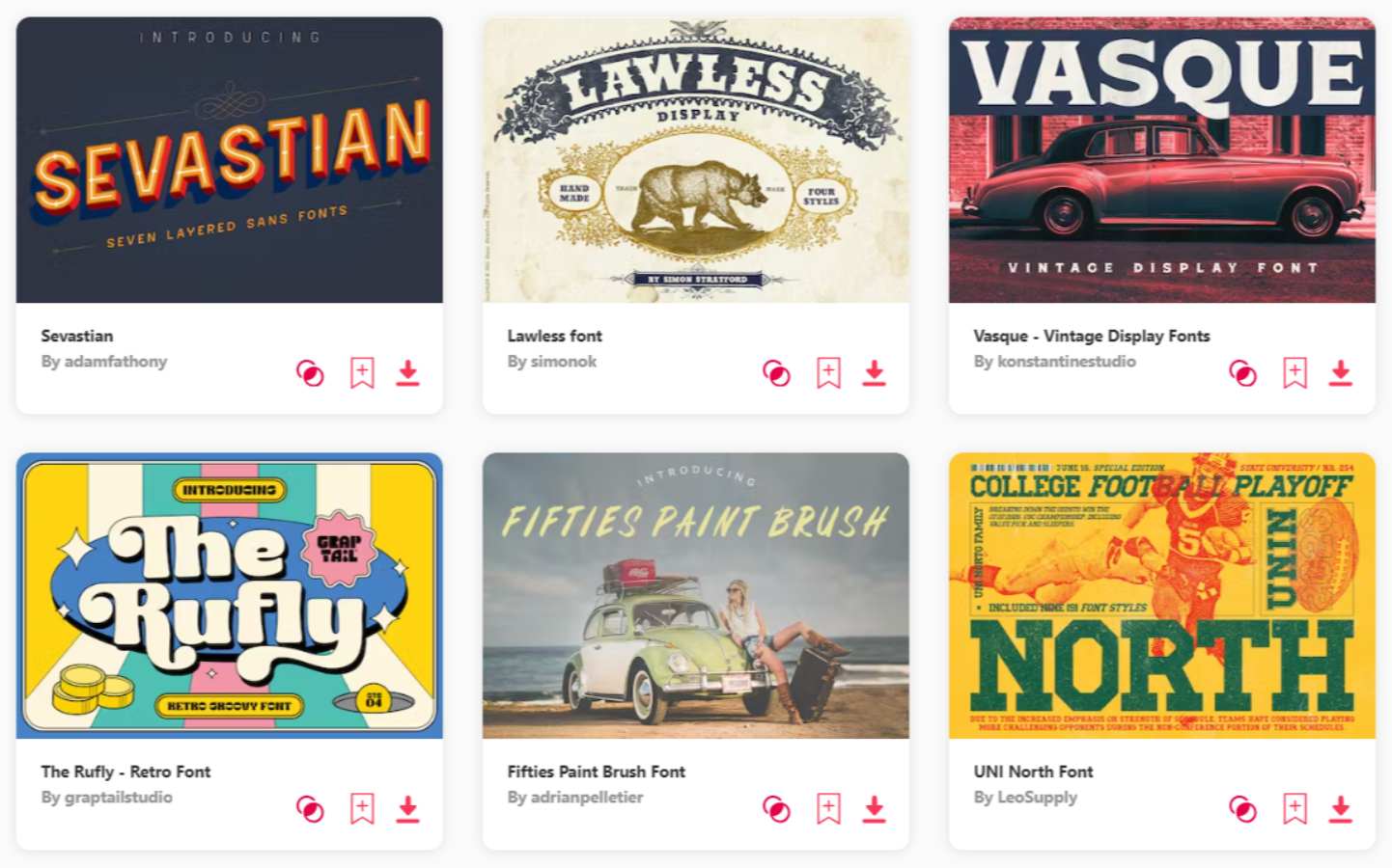 24 1950's Fonts That Perfectly Capture Mid-Century Modern Vibes