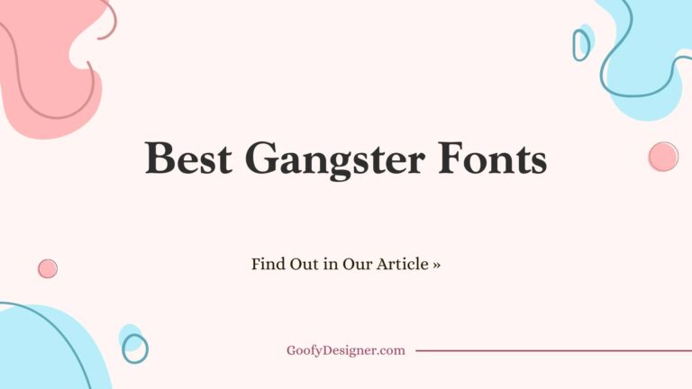 26 Gangster Fonts Infused With Underground Vibes