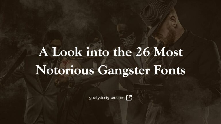 26 Gangster Fonts Infused With Underground Vibes