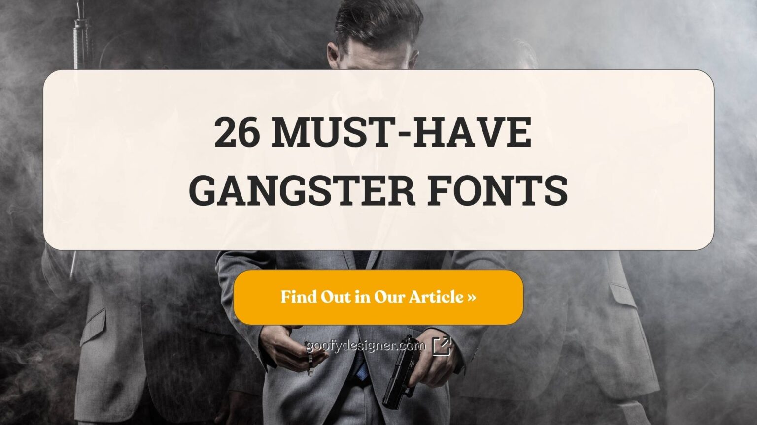 26 Gangster Fonts Infused With Underground Vibes