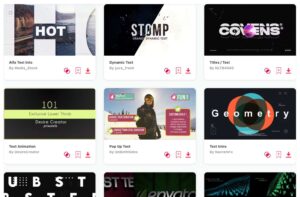 10 Best After Effects Text Templates (Text Animation)