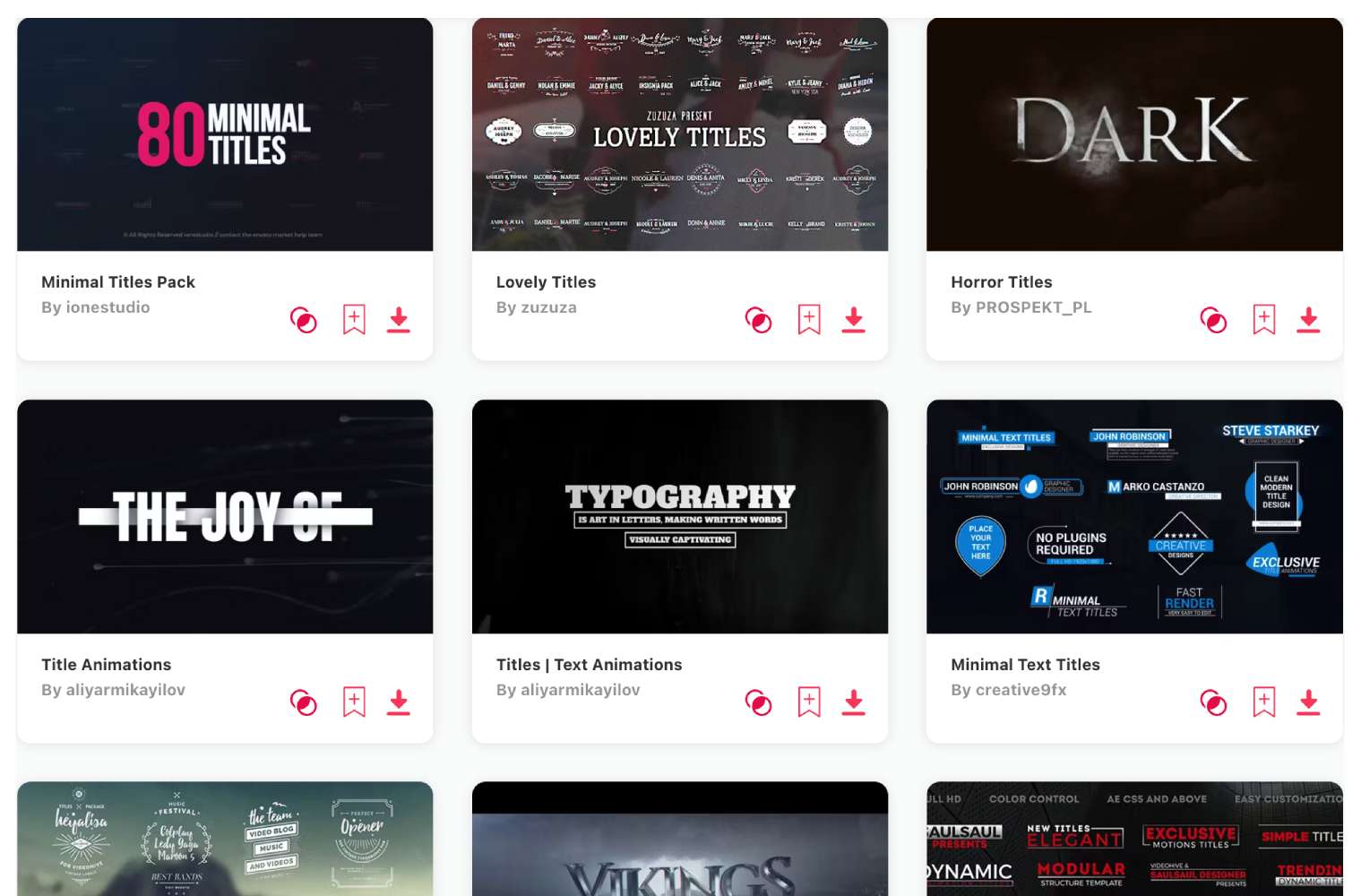 10 Best After Effects Title Templates & Animations