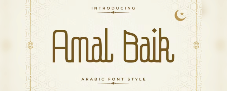 26 Fancy Arabic Fonts That Give Your Content a Luxurious Feel