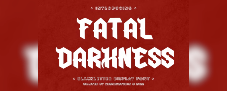 28 Apocalyptic Fonts That Radiate the Dystopian Ambiance